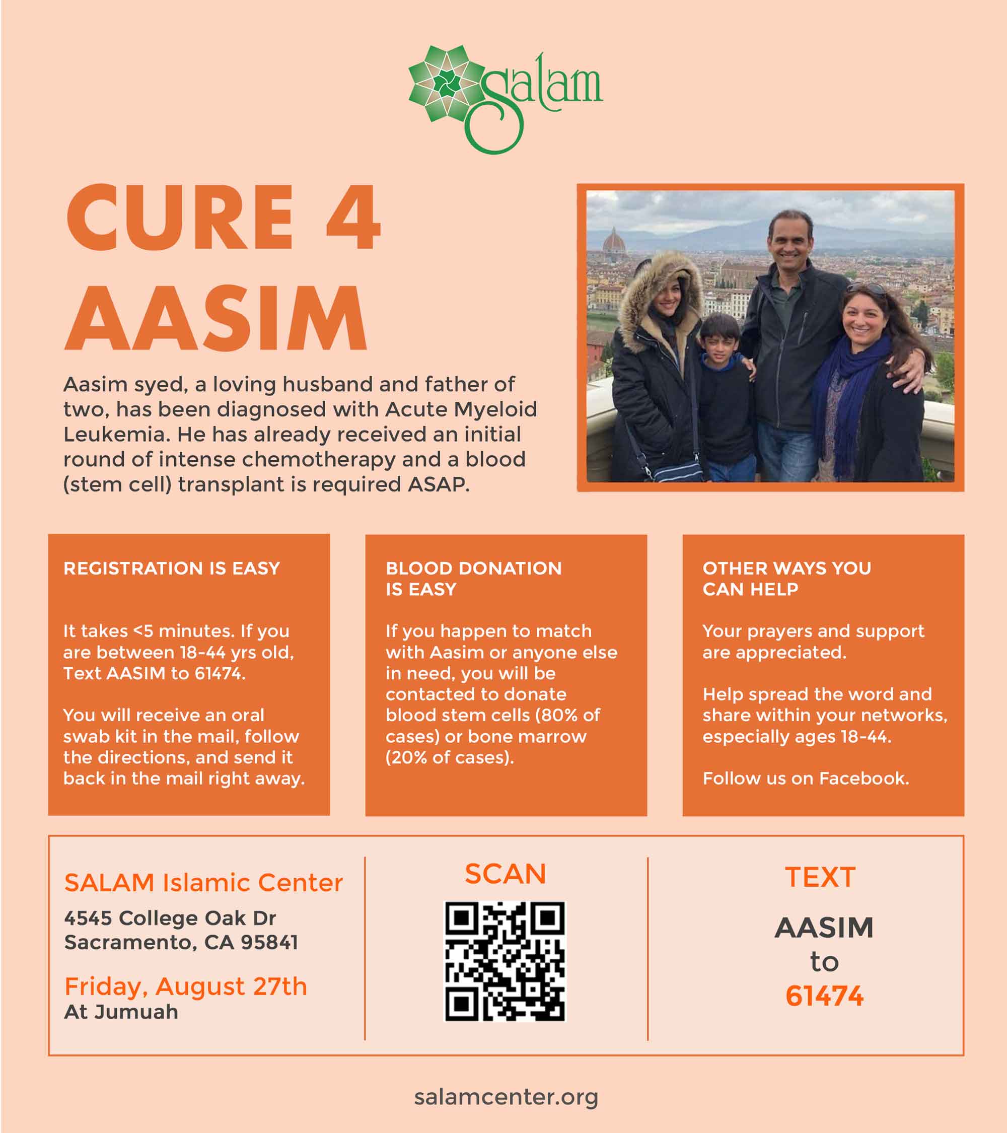 Cure 4 Aasim - SALAM Islamic Center