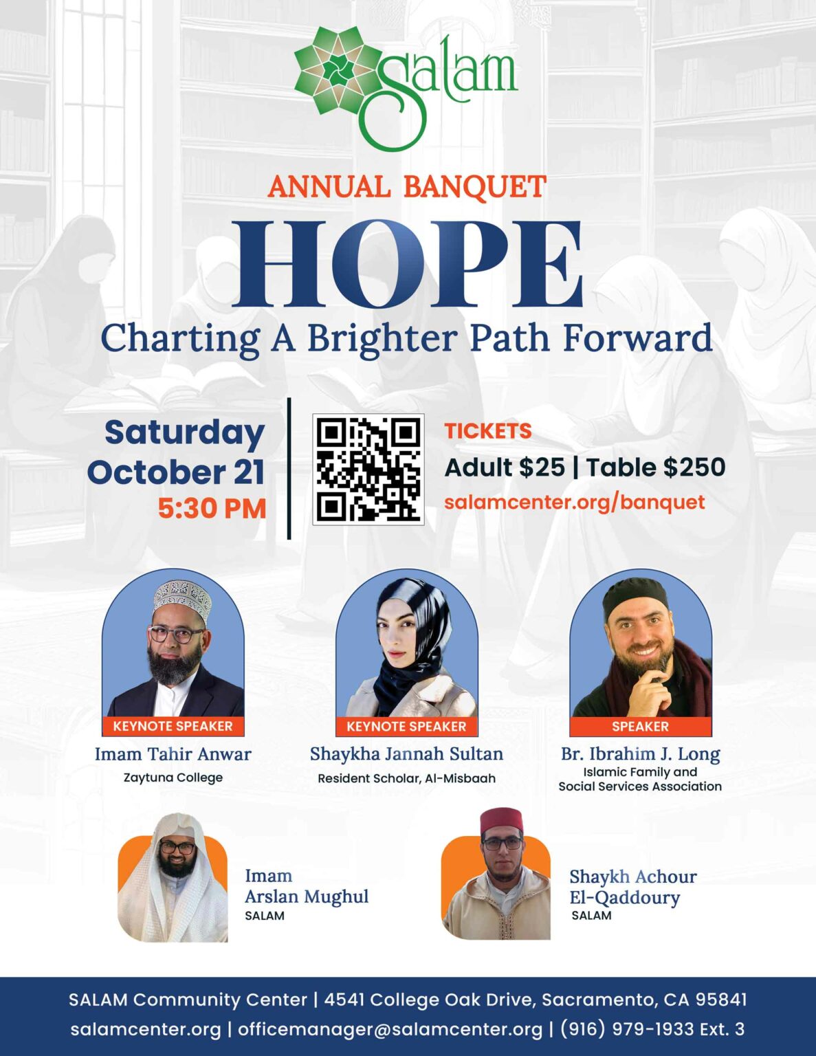 SALAM's Annual Banquet 2023 - SALAM Islamic Center