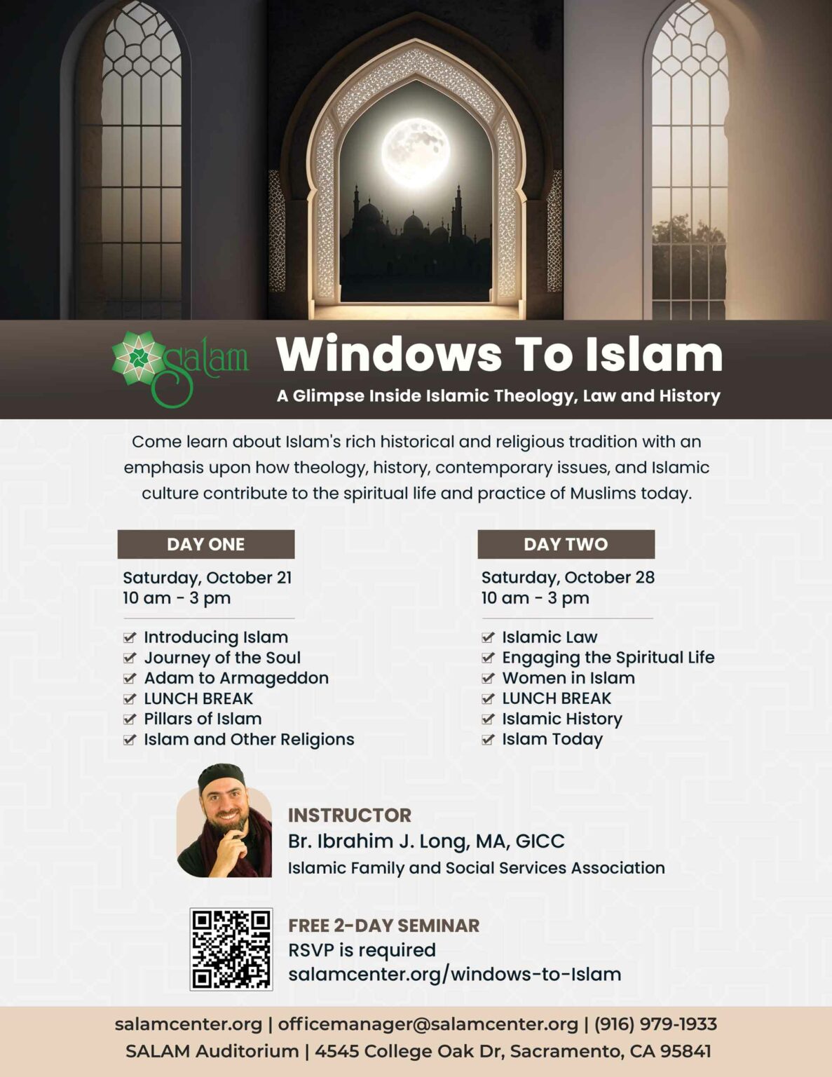 Windows to Islam Class - SALAM Islamic Center