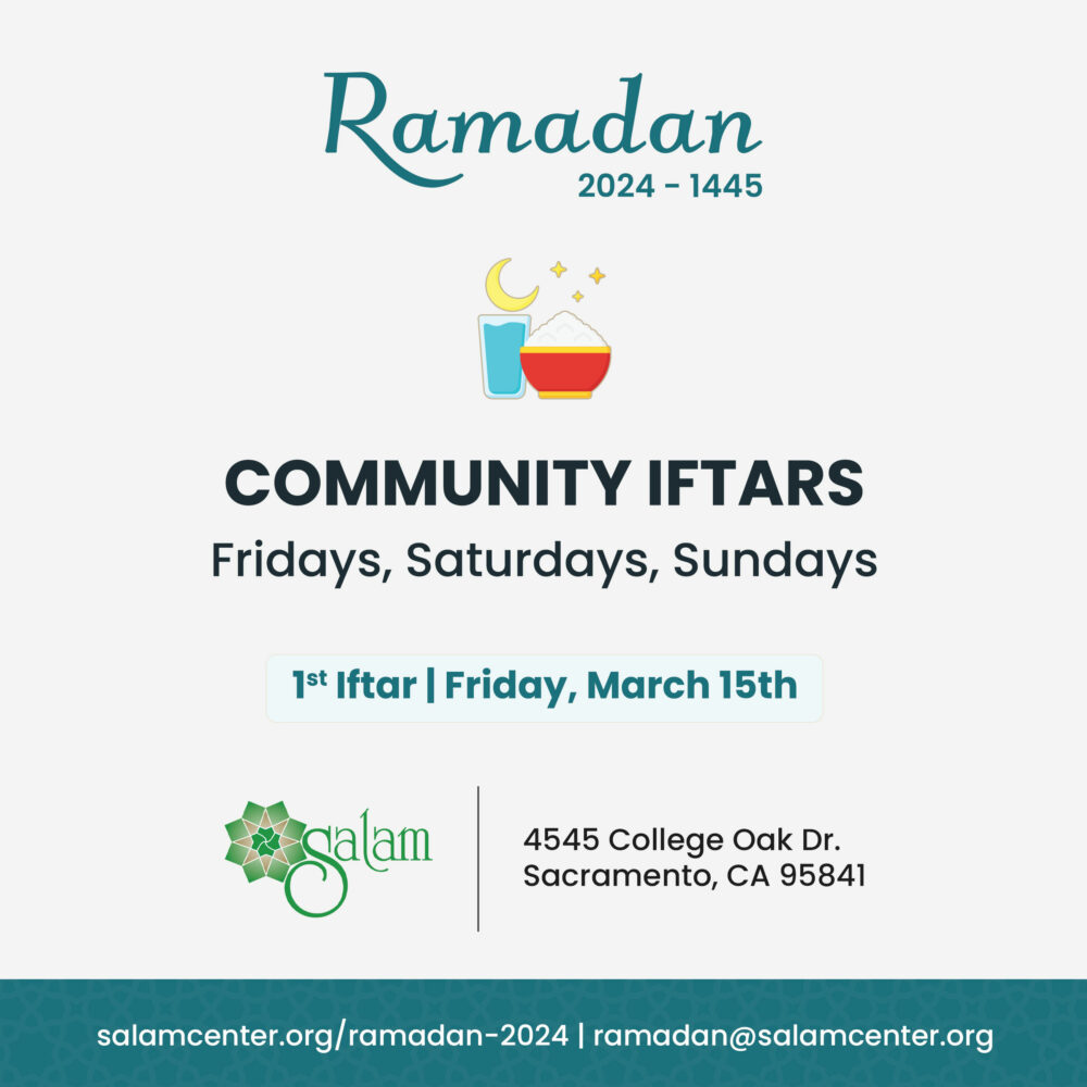 First Community Iftar - SALAM Islamic Center