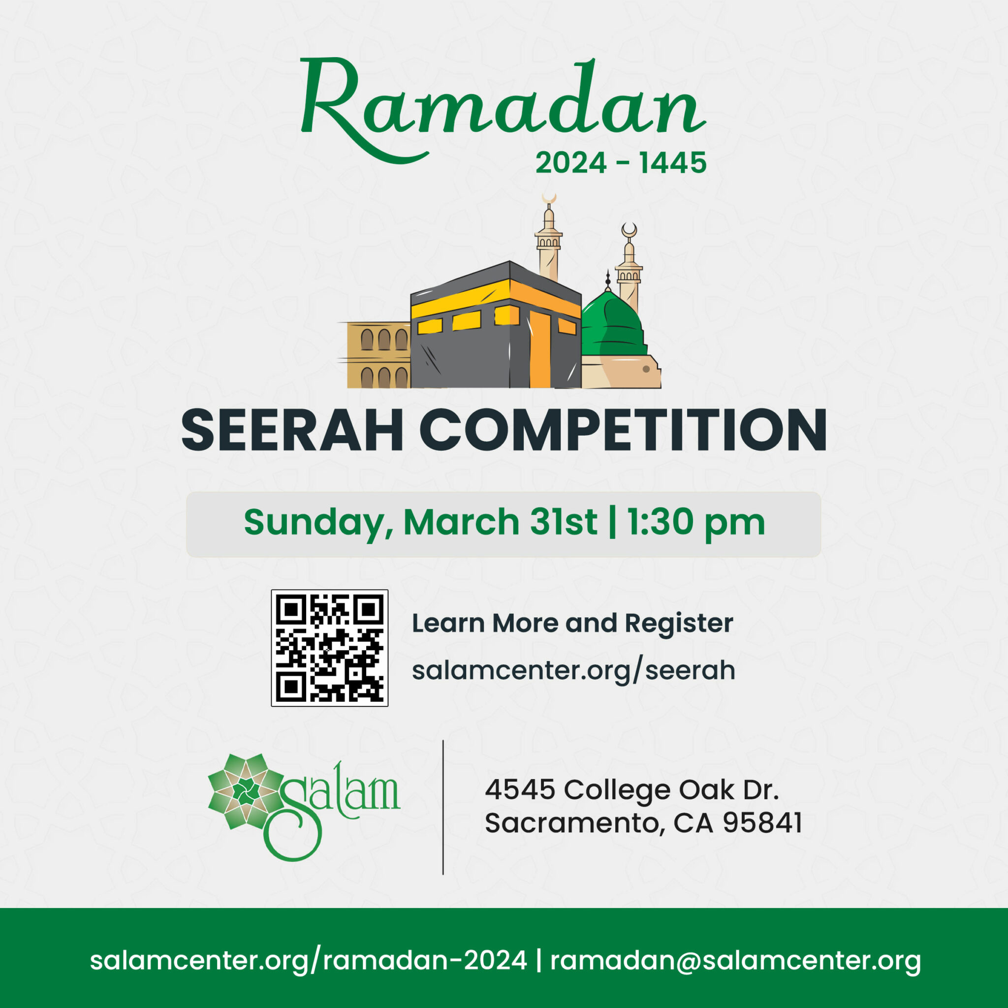 Seerah Competition - SALAM Islamic Center