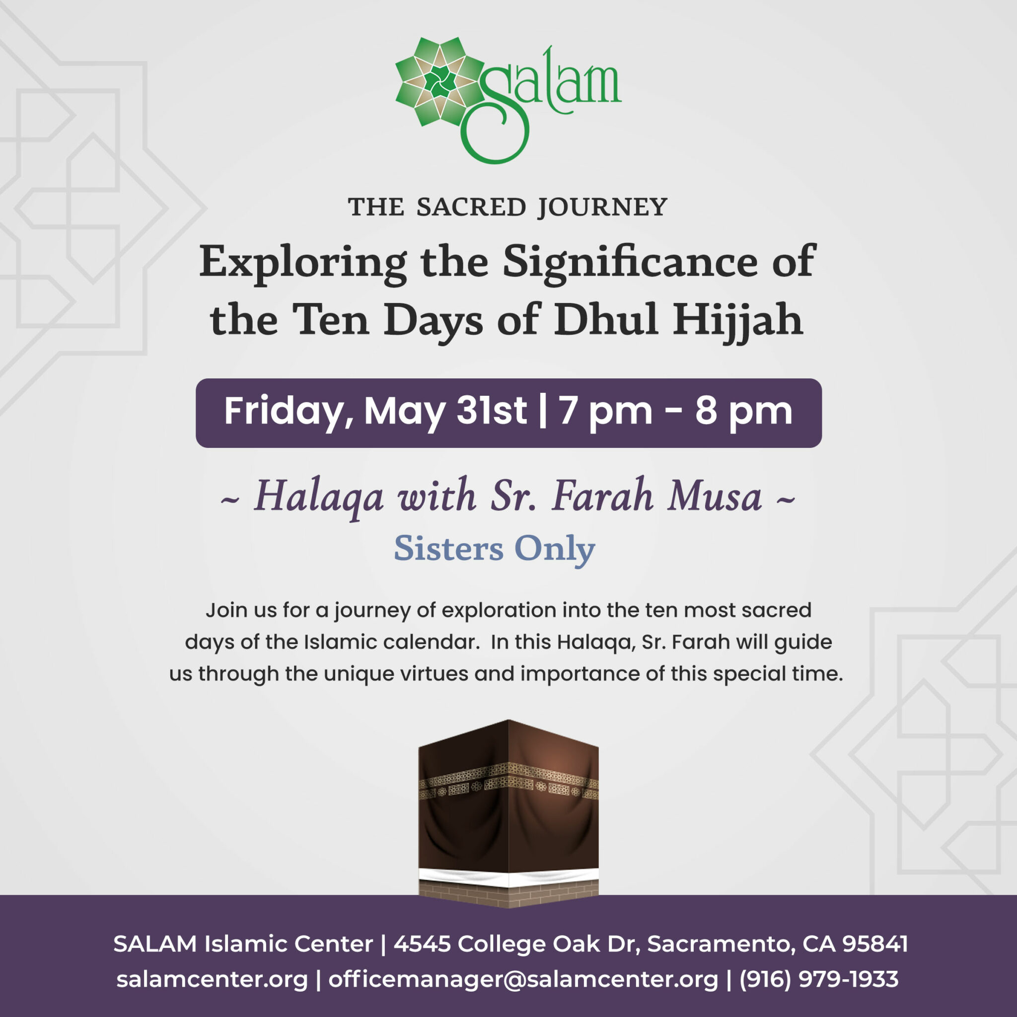 Exploring the Significance of the Ten Days of Dhul Hijjah - SALAM ...