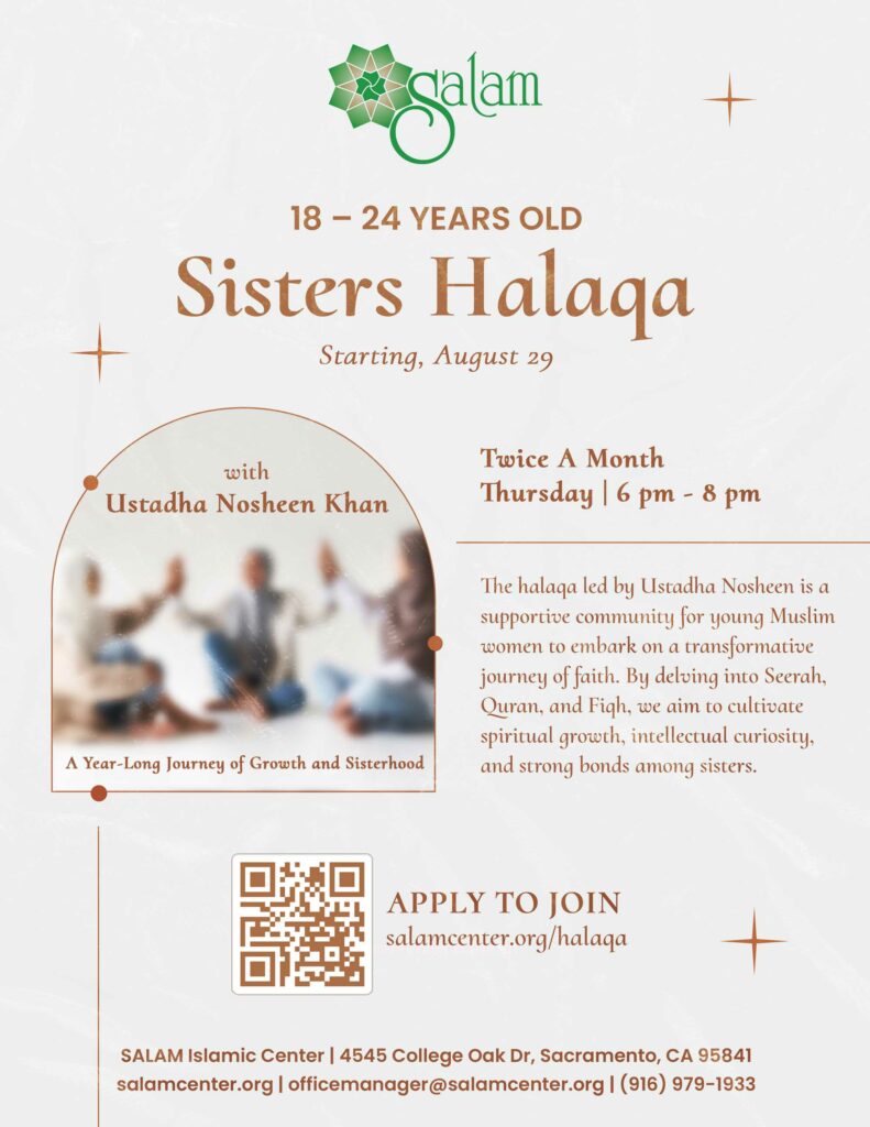 Sisters Halaqa - SALAM Islamic Center